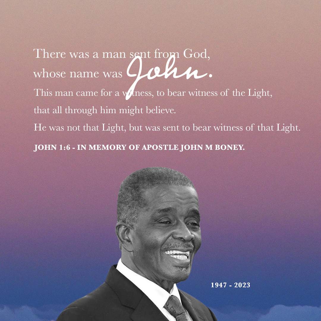 The Life & Legacy of A Man Called John M. Boney | Emmanuel Ministries ...